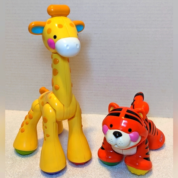 Fisher-Price | Toys | Fisherprice Amazing Animals Giraffe And Tiger ...